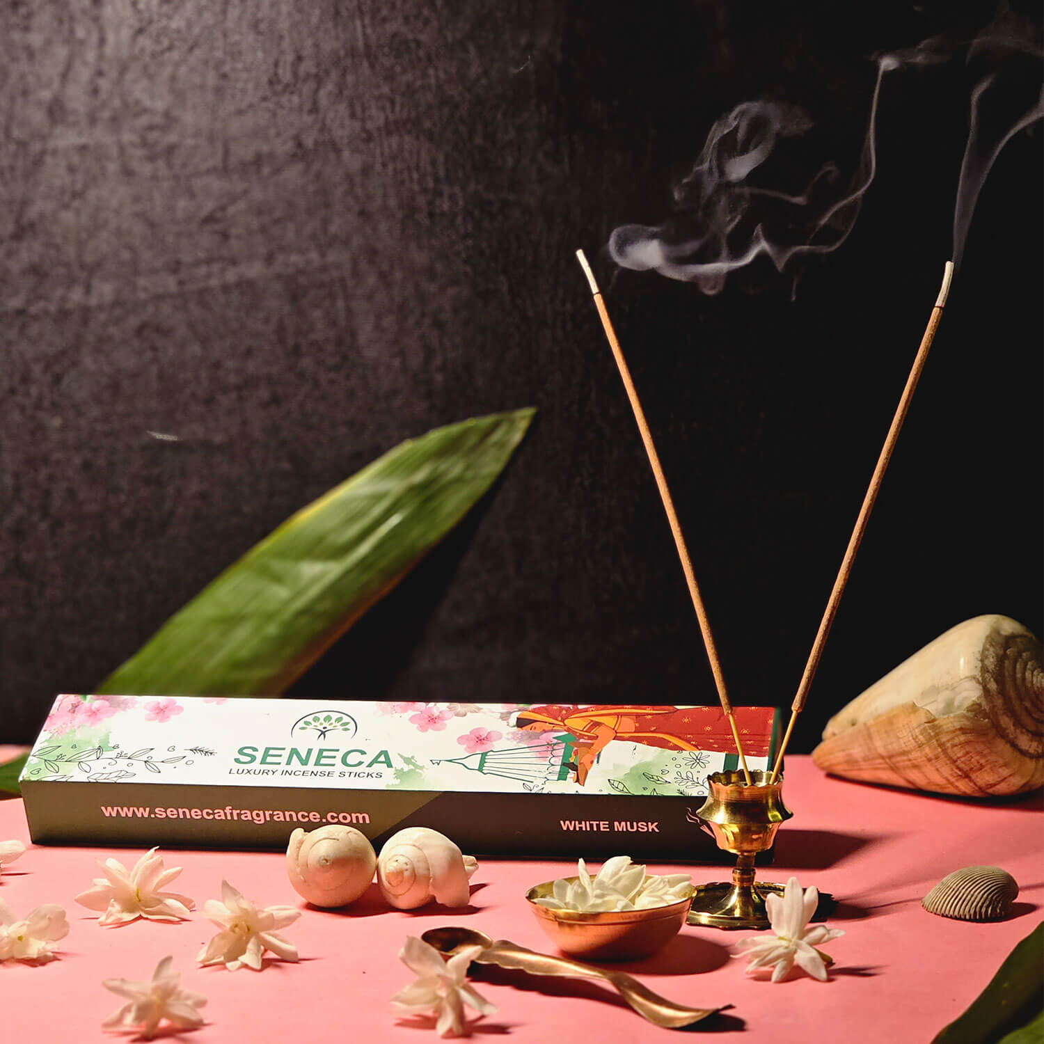 Luxury Incense Sticks White Musk – SENECA FRAGRANCE